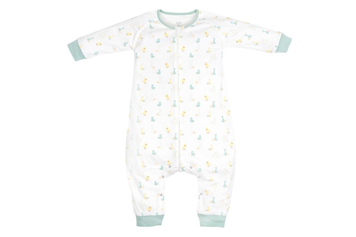 Organic Cotton Long Sleeve Sleep Suit 1.0 TOG - Rubber Ducks – Jeulli